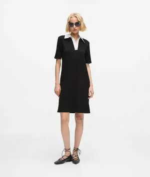 Karl Lagerfeld Signature Collar Polo Dress