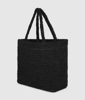 Karl Lagerfeld K/signature Crochet Tote