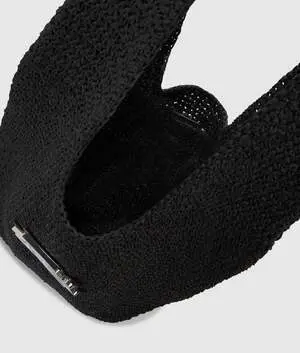 Karl Lagerfeld K/autograph Crochet Hobo Bag - Black
