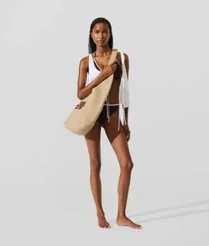Karl Lagerfeld K/autograph Crochet Hobo Bag