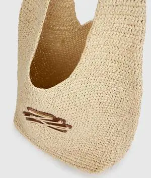 Karl Lagerfeld K/autograph Crochet Hobo Bag