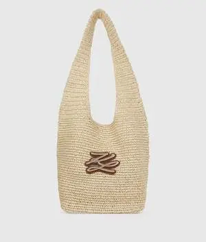 Karl Lagerfeld K/autograph Crochet Hobo Bag