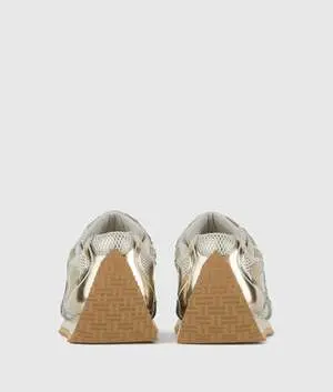 Karl Lagerfeld Velocette Autograph Overlay Sneakers