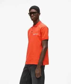 KL JEANS Logo Polo Shirt - Grenadine