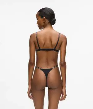 Karl Lagerfeld Ikon Rhinestones Thong