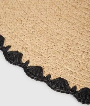 Karl Lagerfeld K/signature Scallop Beach Hat
