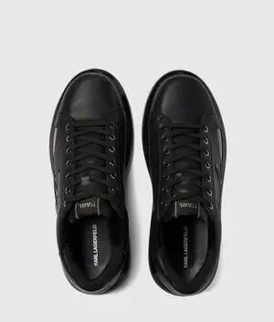 Karl Lagerfeld Kapri Kushion Signia Shine Sneakers - Black