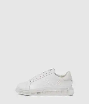 Karl Lagerfeld Kapri Kushion Signia Shine Sneakers - White