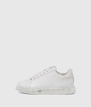 Karl Lagerfeld Kapri Kushion Signia Shine Sneakers - White