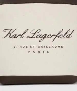 Karl Lagerfeld Large Beach Tote Bag