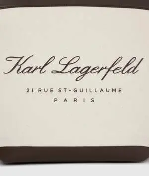 Karl Lagerfeld Large Beach Tote Bag