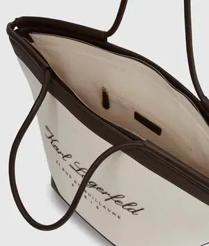 Karl Lagerfeld Large Beach Tote Bag