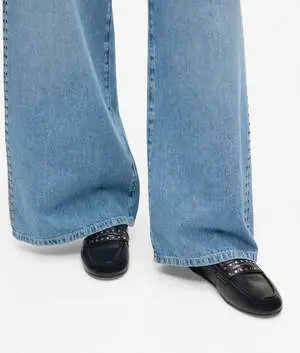 Karl Lagerfeld Marlee Studded Loafers