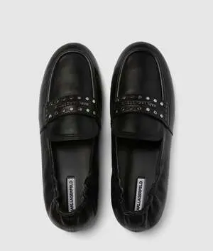 Karl Lagerfeld Marlee Studded Loafers