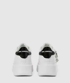 Karl Lagerfeld Anakapri Ikon Charm Sneakers - White