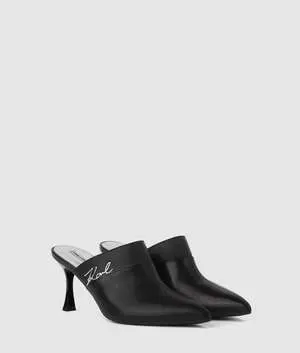 Karl Lagerfeld Sienna Heeled Mules