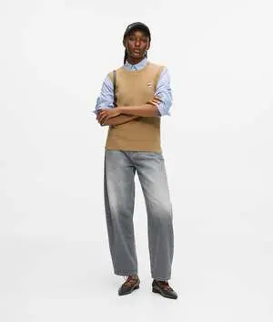 Karl Lagerfeld Ikon Vest In Organic Cotton