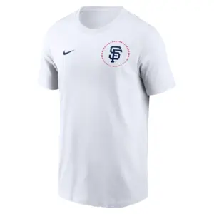 Nike San Francisco Giants Usa 250 Mlb T-shirt - White