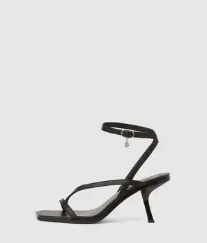 Karl Lagerfeld Karmel Heeled Ankle Strap Sandals