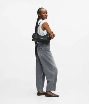 Karl Lagerfeld Ikon Smooth Cargo Shoulder Bag