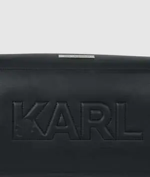 Karl Lagerfeld Ikon Smooth Cargo Shoulder Bag