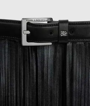 Karl Lagerfeld K/autograph Fringe Belt