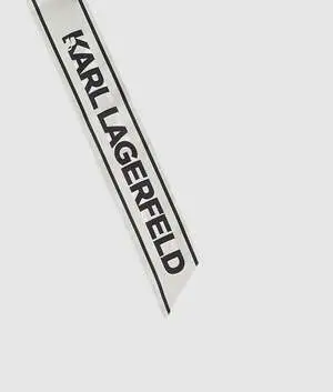 Karl Lagerfeld Slim Silk Scarf