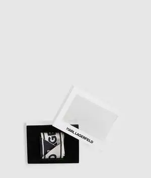 Karl Lagerfeld Slim Silk Scarf