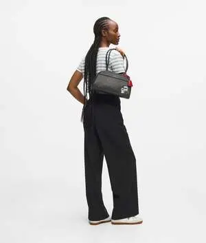 Karl Lagerfeld Ikon Monogram Bowling Bag
