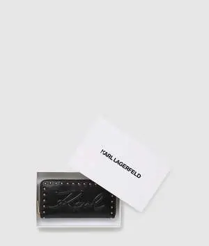 Karl Lagerfeld K/ville Large Studded Wallet