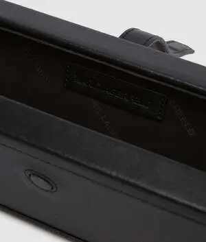 Karl Lagerfeld K/autograph Padlock Trunk Clutch