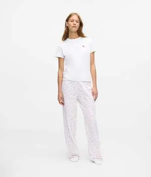 Karl Lagerfeld Heart Print Pajama Set
