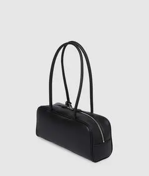 Karl Lagerfeld Ikon Smooth Rectangular Bag - Black