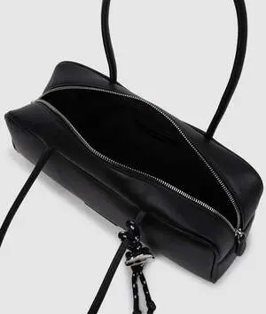 Karl Lagerfeld Ikon Smooth Rectangular Bag - Black
