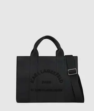 Karl Lagerfeld Rue St-guillaume Medium Tote Bag - Black