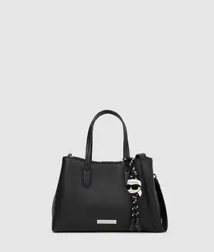 Karl Lagerfeld Smooth Small Tote Bag - Black