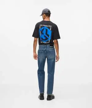 KL JEANS Jeans Vintage Wash Straight Jeans