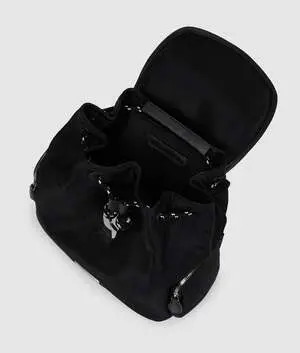 Karl Lagerfeld Ikon Nylon Small Flap Backpack
