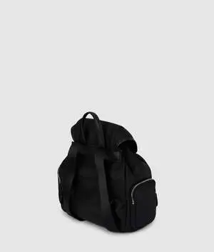 Karl Lagerfeld Ikon Nylon Small Flap Backpack