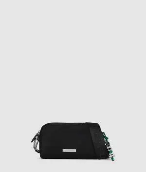 Karl Lagerfeld Ikon Nylon Slim Camera Bag - Black