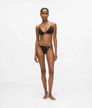 Karl Lagerfeld Ikon Rhinestone Triangle Bra
