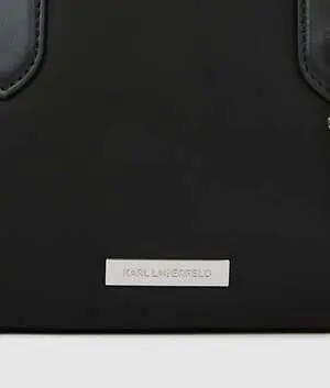 Karl Lagerfeld Ikon Nylon Bowling Bag
