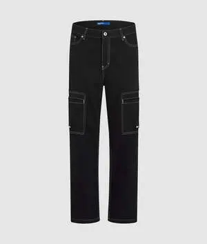 KL JEANS Jeans Contrast Stitch Cargo Pants