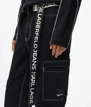 KL JEANS Jeans Contrast Stitch Cargo Pants