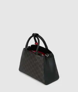 Karl Lagerfeld Ikon Monogram Small Tote Bag