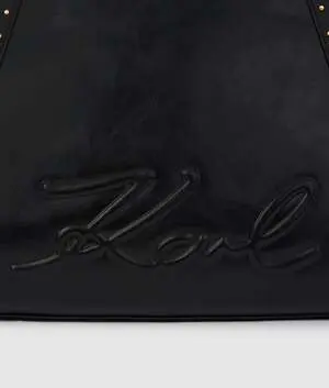 Karl Lagerfeld K/ville Medium Studded Tote Bag