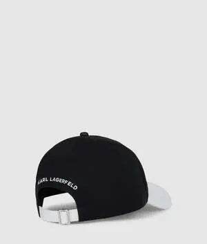 Karl Lagerfeld K/signature Cap With Contrast Peak
