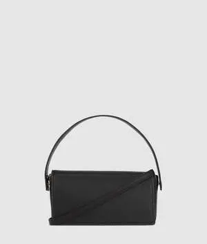 Karl Lagerfeld Metal Logo Top Handle Bag