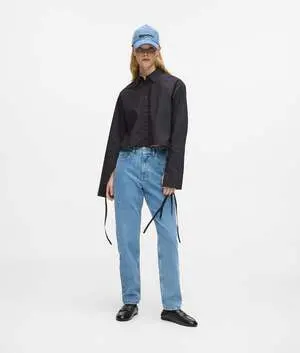 KL JEANS Mom Jeans In Light Blue Denim