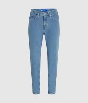 KL JEANS Mom Jeans In Light Blue Denim